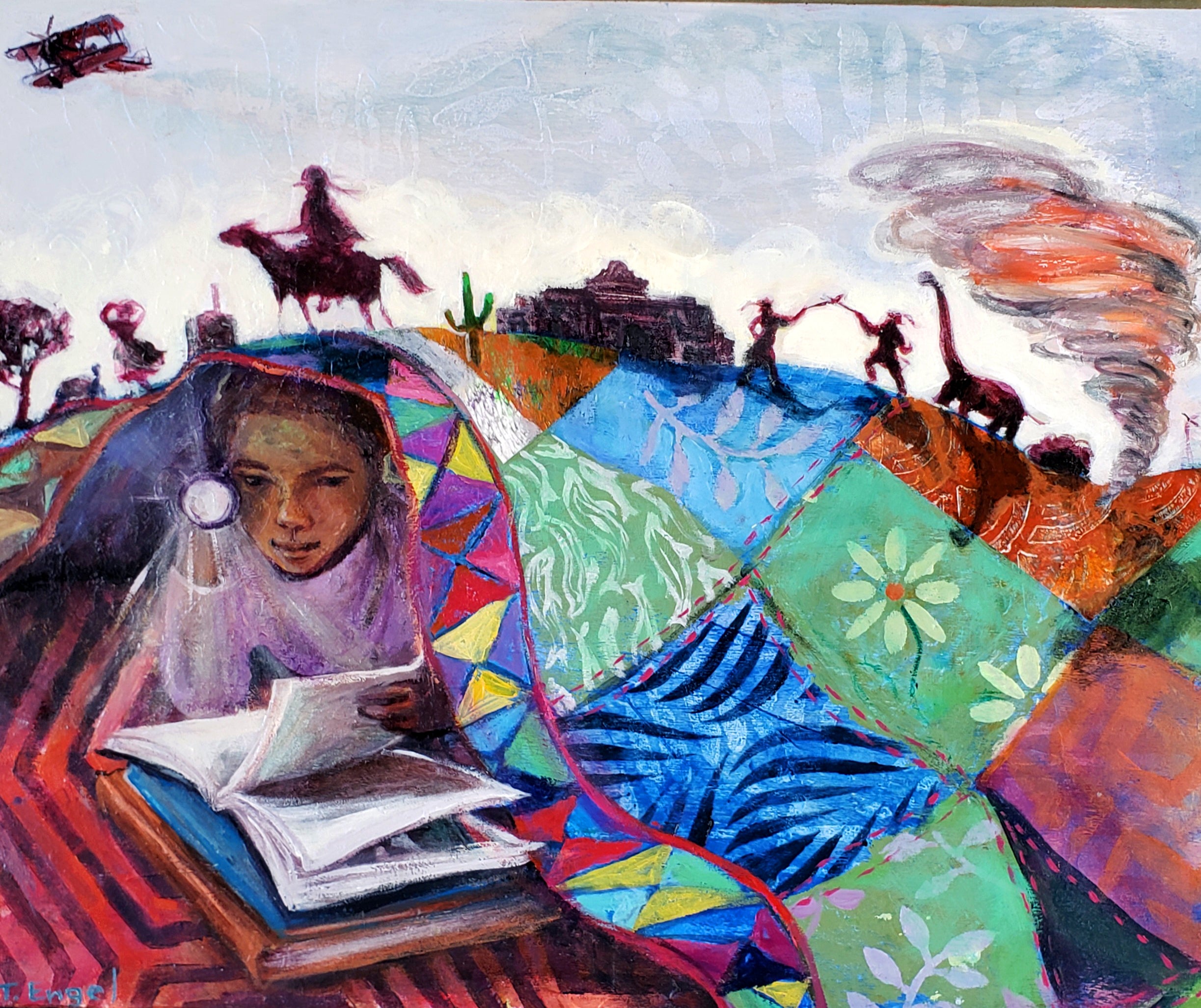 Lets Go On a Bookventure! (1) | Tonya Engel Art